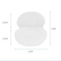 China 40pcs Ultra-thin Underarm Sweat-absorbing Sticker with Polymer Mint Silver Ion Non-woven Airlaid Paper SAP Pulp PE Film for sale