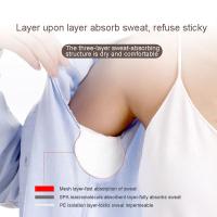 China White Disposable Armpit Under Arm Absorbent Pads Cotton Anti Sweat Pad for 11*9.5cm/12.5*9.5cm/12.5*11cm for sale