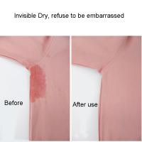 China White Disposable Armpit Under Arm Absorbent Pads Cotton Anti Sweat Pad for 11*9.5cm/12.5*9.5cm/12.5*11cm for sale