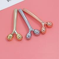 China Ball Face Gua Sha Metal Roller Gua Sha Stainless Steel Face Roller For Skincare with Customer Logo and Musical Function for sale