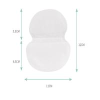 China ARM 11*9.5cm/12.5*9.5cm/12.5*11cm Single Pack Disposable Underarm Absorbent Pad Cotton Anti Underarm Sweat Pad for sale