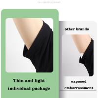 China ARM 11*9.5cm/12.5*9.5cm/12.5*11cm Single Pack Disposable Underarm Absorbent Pad Cotton Anti Underarm Sweat Pad for sale