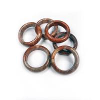China Unique Feng Shui Natural Stone Rings Polished Turquoise Tiger Eye Sodalite Blue Sand Great for Woman's Jewelry Collection for sale