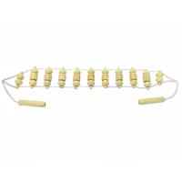China Full Body Pain Release Trigger Point Handmade Wood Back Massage Gua Sha Roller Tool with Wooden Massage Roller and Rope for sale