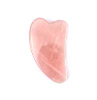 China Portable Handheld Natural Jade Gua Sha Scraper for Face Neck Massage and Beauty Care for sale
