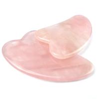 China Portable Handheld Natural Jade Gua Sha Scraper for Face Neck Massage and Beauty Care for sale