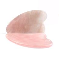 China Portable Handheld Natural Jade Gua Sha Scraper for Face Neck Massage and Beauty Care for sale