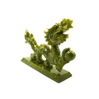 China Jade Crafts Engraving Carving Type Asian Inspired Jadeite Statue for Unique Collectibles for sale