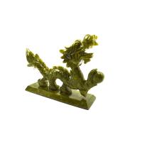 China Jade Crafts Engraving Carving Type Asian Inspired Jadeite Statue for Unique Collectibles for sale