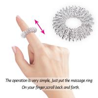 China Hand Massager Ring Acupuncture Acupressure Health Care Body Massage Fatigue Relief Augmentation Immune Relaxation Tools for sale