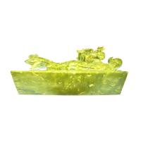 China Jade Crafts Engraving Carving Type Asian Inspired Jadeite Statue for Unique Collectibles for sale