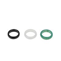 China 2024 Design Magic Jade Rings for Women Jade Colour Finger Rings Good Luck Gifts Other for sale