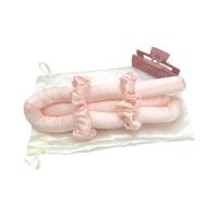 China Silk Hair Curler Roller Curling Ribbon Scrunchies Set for Curling Hair 100% Pure Mulberry Silk and Acceptable Logo for sale