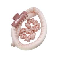 China Silk Hair Curler Roller Curling Ribbon Scrunchies Set for Curling Hair 100% Pure Mulberry Silk and Acceptable Logo for sale