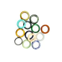 China Natural Design Jade Ring Gemstone Agate Green Aventurine Turquoise Topaz Jade PORTABLE Rings Etc Theme Feng Shui for sale