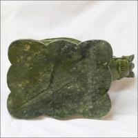 China Regional Feature Green Jade Stone Dragon Turtle Statue with OEM ODM Acceptance for sale