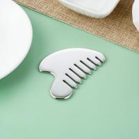 China Stainless Steel Gua Sha Stone Head Massager for Body Massage Tools and Hair Health Beauty Salon for sale
