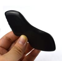 China 17*5*1cm Bian Stone Guasha for Beauty Skin 100% Natural Gua Sha Scraping Massage Tool for sale