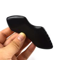 China 17*5*1cm Bian Stone Guasha for Beauty Skin 100% Natural Gua Sha Scraping Massage Tool for sale