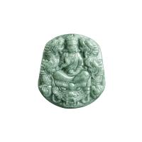 China Carved Natural Jade Nine Dragons Guan Yin Pendant Necklace A Unique Addition to Your Jewelry Collection for sale
