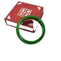 China Love Green Enamel Jadeite Bracelets Bangles Charms Women Jade Bangle Natural Burma Hot Item for Feng Shui Enthusiasts for sale