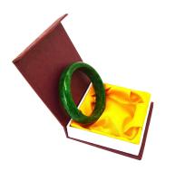 China Love Green Enamel Jadeite Bracelets Bangles Charms Women Jade Bangle Natural Burma Hot Item for Feng Shui Enthusiasts for sale