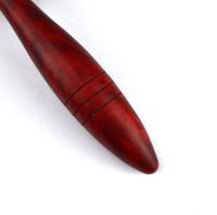 China Red or Yellow Wooden Massage Roller for Face Therapy and Anti-Wrinkle Treatment for sale