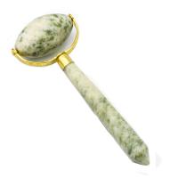China 2024 100% Natural Xiuyan Jade Omni Gua Sha Massage Roller Guasha Body Roller Health And Beauty Massage Function Function Massage for sale