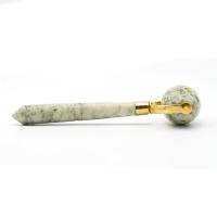 China 2024 100% Natural Xiuyan Jade Omni Gua Sha Massage Roller Guasha Body Roller Health And Beauty Massage Function Function Massage for sale