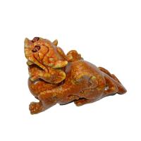 China Customized Shape Natural Jade Carving Pixiu for Office Feng Shui at Affordable for sale