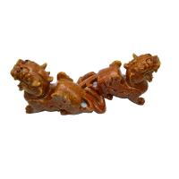 China Customized Shape Natural Jade Carving Pixiu for Office Feng Shui at Affordable for sale
