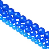 China Regional Feature 4mm/6mm/8mm/10mm/12mm Round Carved Gemstone Jade Beads for Jewelry Making for sale