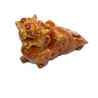 China Customized Shape Natural Jade Carving Pixiu for Office Feng Shui at Affordable for sale