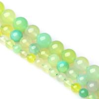 China Regional Feature 4mm/6mm/8mm/10mm/12mm Round Carved Gemstone Jade Beads for Jewelry Making for sale