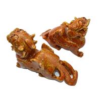 China Customized Shape Natural Jade Carving Pixiu for Office Feng Shui at Affordable for sale