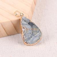 China Art Collectible Agate Slice Pendant Silver/Gold Plated Edge Feng Shui Theme Unique Design Handcrafted for sale