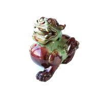 China Feng Shui Style Natural Jade Carving Pixiu Statue Perfect for Decorating Your Home for sale