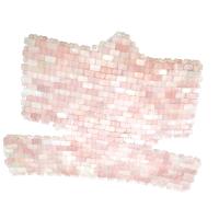 China Home Exercise SPA Pink Natural Mask Jade Neck Breast Blanket Rose Quartz Jade Cooling Sleep Massage Therapy For Beauty for sale