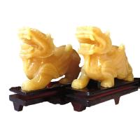 China Hot Seller Gemstone Carving Topaz Pixiu Jade Statue from Regional Feature for sale