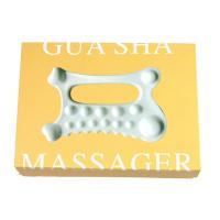 China Customized Logo Availabled 2024 Handheld Ceramic Gua Sha Massage Tool for Body Self Skin Care Spa Facial Lifting Beauty for sale