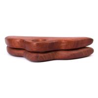 China 11.7*5.8cm Wooden Scalp Care Massage Comb Body Acupoint Pressing Massage Tool Meridian Dredging Gua Sha Massage Brush for sale