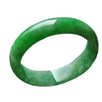 China Customized Crystal Stones Icy Emerald Green Jade Bangle Bracelet OEM ODM Accepted for sale