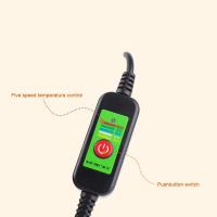 China 15*5.7cm Electrothermal Bian Stone Gua Sha Tool for Meridian Massage and Moxibustion Therapy for sale