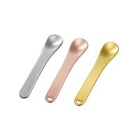 China 304 Stainless Steel Eye Cream Spoon Mini Eye Spatulas Eye Skin Care Massage Sticks for Rejuvenating Treatment for sale