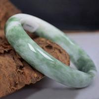 China Natural Dark Green Jade Bracelet a Timeless Piece of Jewelry for Your Collection for sale