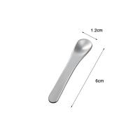 China 304 Stainless Steel Eye Cream Spoon Mini Eye Spatulas Eye Skin Care Massage Sticks for Rejuvenating Treatment for sale