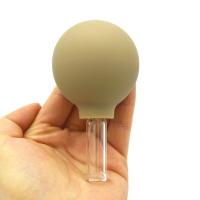 China 96mm Height Chinese Traditional Glass Cupping Massage Therapy Vacuum Cupping Machine for Face Safe and Effective Therapy for sale