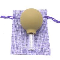 China 96mm Height Chinese Traditional Glass Cupping Massage Therapy Vacuum Cupping Machine for Face Safe and Effective Therapy for sale