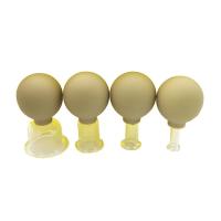 China 96mm Height Chinese Traditional Glass Cupping Massage Therapy Vacuum Cupping Equipment Set Kit for Back Shoulder Leg Body for sale