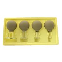 China 96mm Height Chinese Traditional Glass Cupping Massage Therapy Vacuum Cupping Equipment Set Kit for Back Shoulder Leg Body for sale